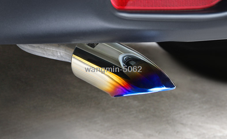For Nissan Rogue 2014-2020 Blued Exhaust Pipe Tip Rear Tail Muffler ...