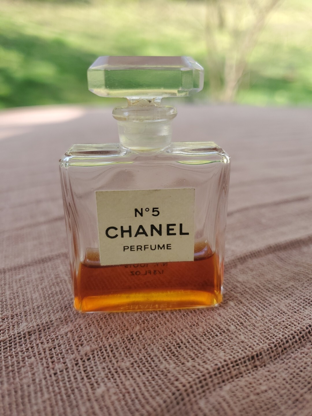 Chanel No. 5 Vintage Glass Bottle With Stopper/Applicator | eBay