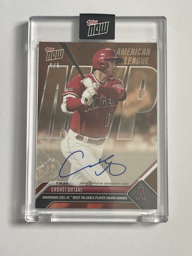 2023 Topps Now - Autograph Orange #OS16D Shohei Ohtani #4/5 (AU, MEM ...