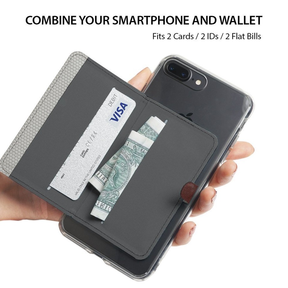 Ringke Flip Card Holder Adhesive 3M Premium Slim Fashion Multi-Card ...