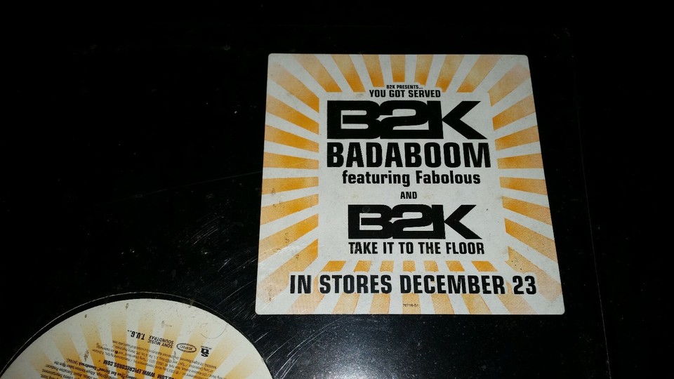 B2K ‎ Fabolous Badaboom / Take It To The Floor 12" EPIC 2003 (NEW ...