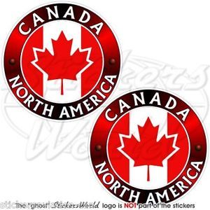 CANADA Canadian North America, MAPLE Vinyl Bumper, Decals - Stickers 3 ...