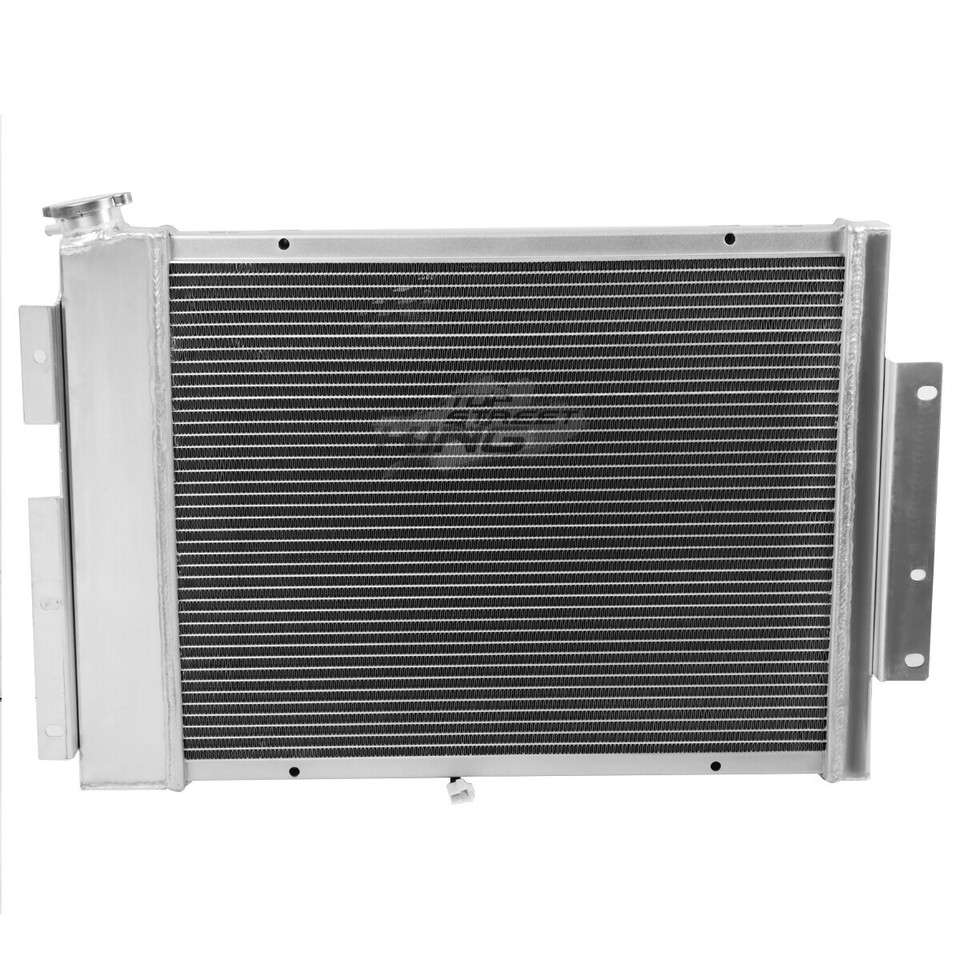 3-Row Aluminum Racing Radiator 12V Fan Shroud for Camaro Firebird V8 MT ...