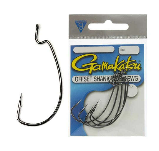 Gamakatsu Worm Hooks Offset EWG - Choose Sizes | eBay