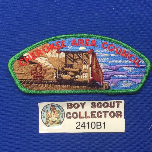 Boy Scout CSP Cherokee Area Council Patch 2001 Limited Edition Train ...
