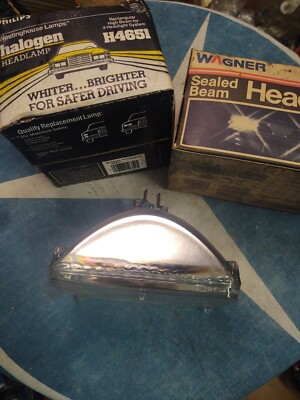 2 WAGNER HALOGEN LOW BEAM H4656 HEADLIGHT - REPLACES 4652 BRAND NEW IN ...