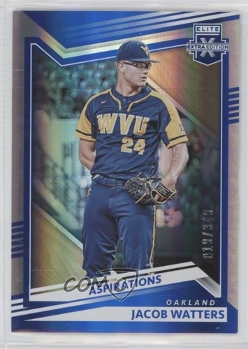 2022 Panini Elite Extra Edition - Jacob Watters #124 Aspirations Blue ...