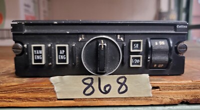 Collins APP-65A Auto Pilot Control Panel P/N 622-6684-005 (AR) | eBay