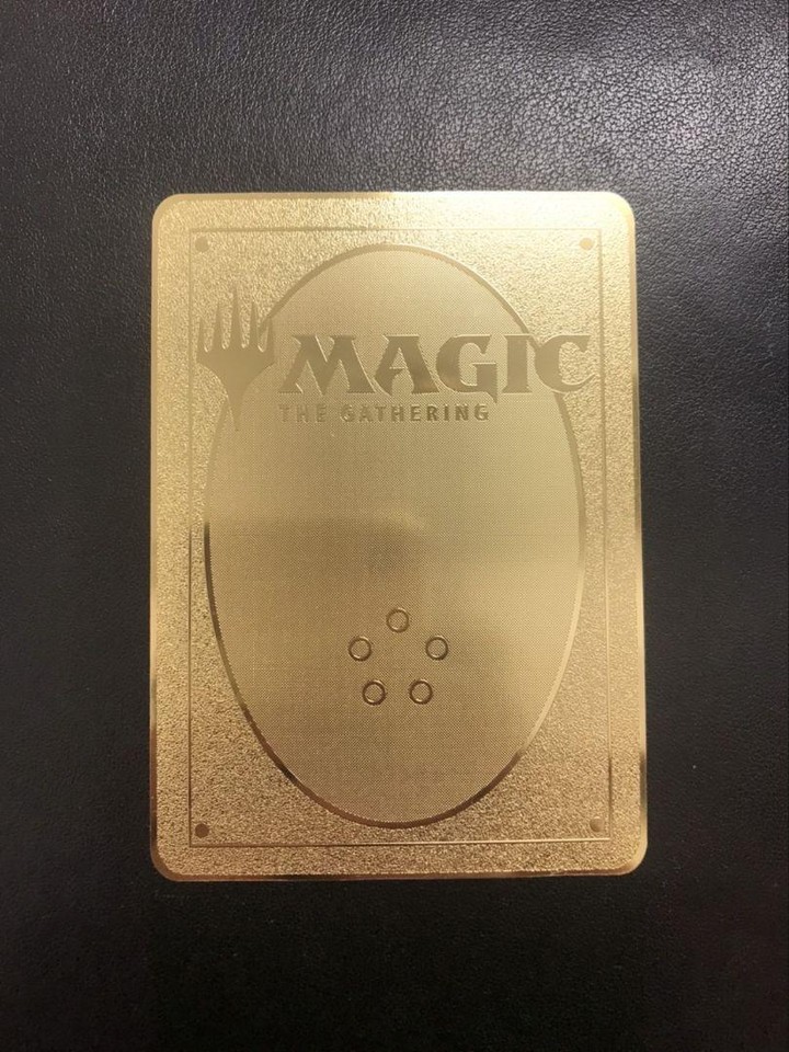 MTG Metal Treasure Token Liliana DIY gold japan | eBay