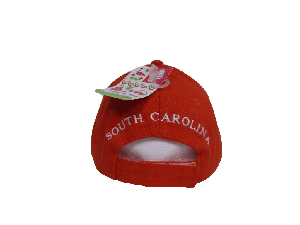 South Carolina SC State Palmetto Orange Embroidered Cap Hat | eBay
