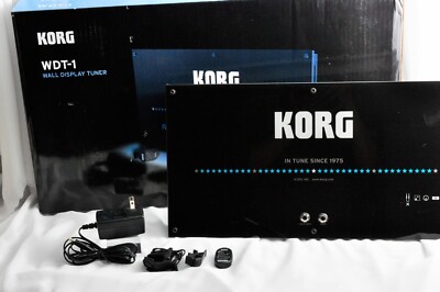 Near Mint Korg WDT1 WDT-1 Wireless Wall Displey Tuner Vintage | eBay