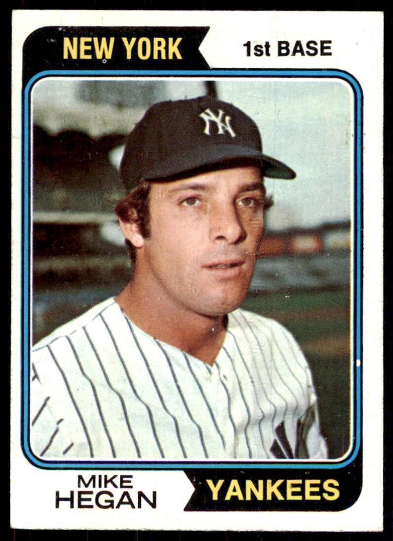 1974 Topps Mike Hegan Baseball Cards #517 | eBay
