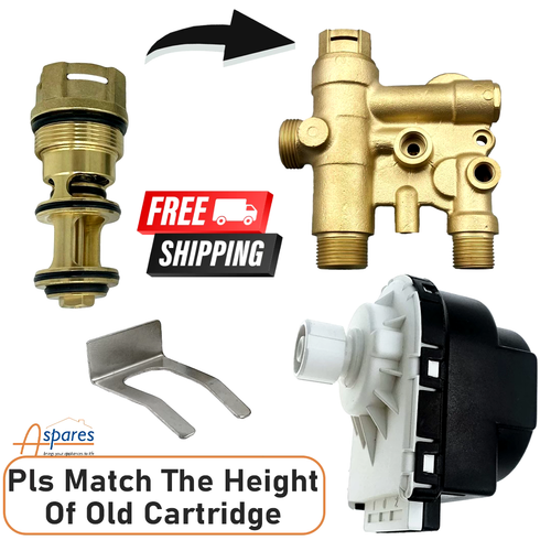 Main Combi Eco 25 & 30 Diverter MOTOR & CARTRIDGE 720003100 & 248733 ...