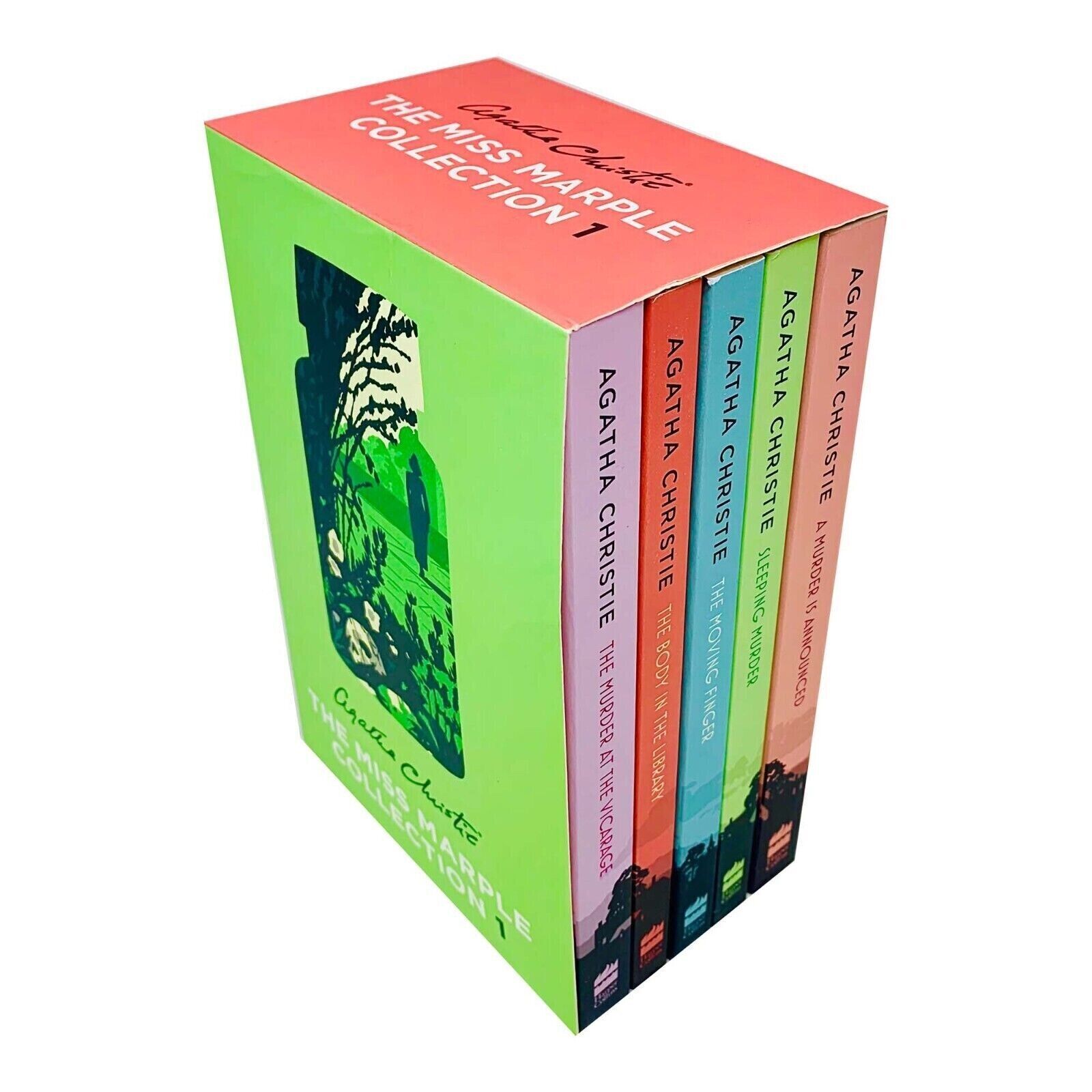 Miss Marple Mysteries 1 - 5 Collection Box Set by Agatha Christie, Kate ...