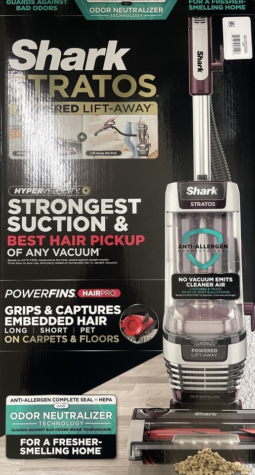Shark Stratos AZ3000 Powered Lift Away Upright Vacuum NEW 622356581127 ...