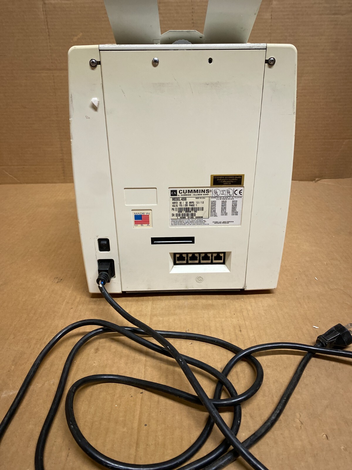 Cummins Allison JetScan 4098 Two Pockets | Compra online en eBay