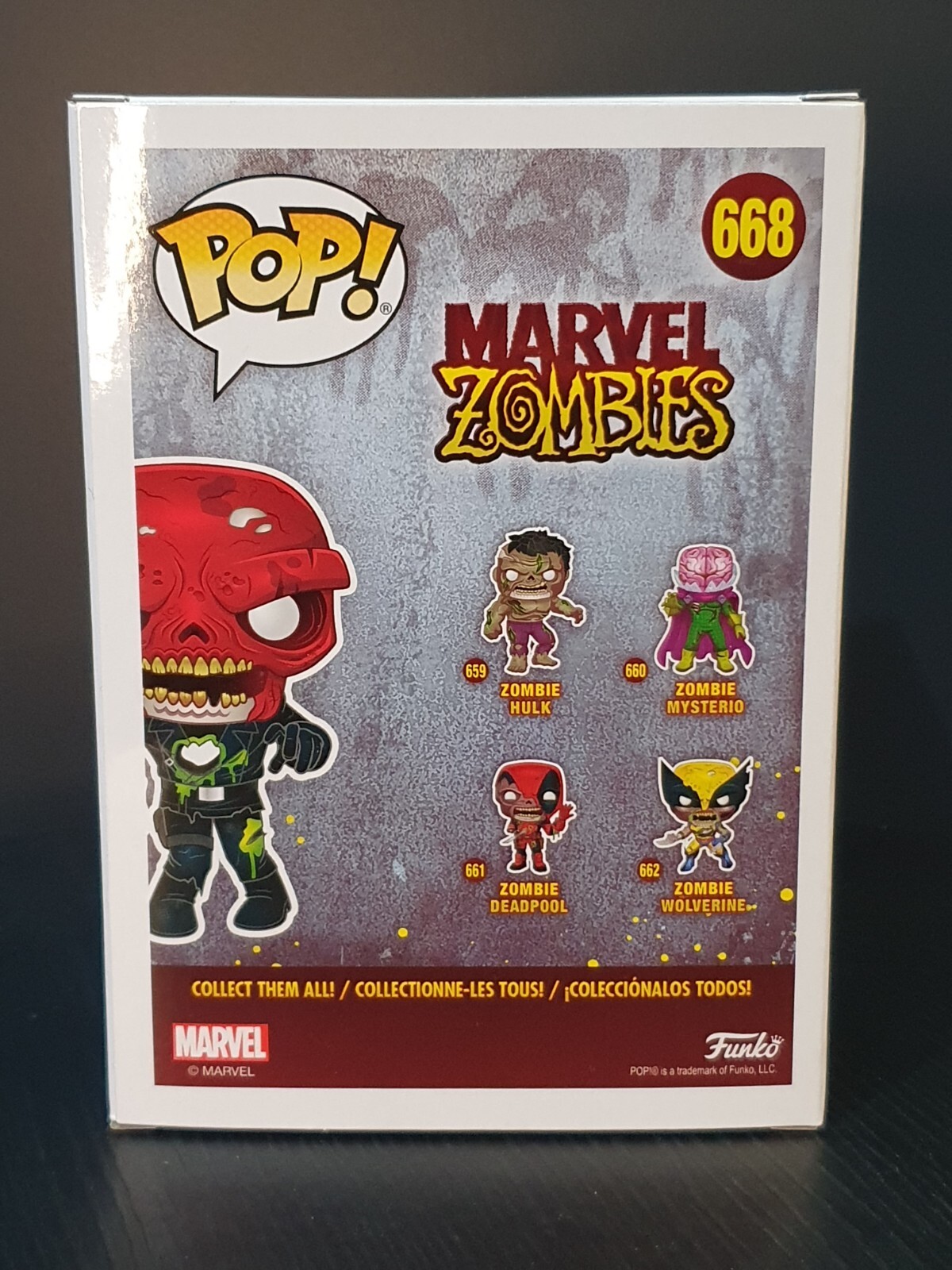 Funko POP! Marvel Zombies - Zombie Red Skull #668 - Marvel Collector ...