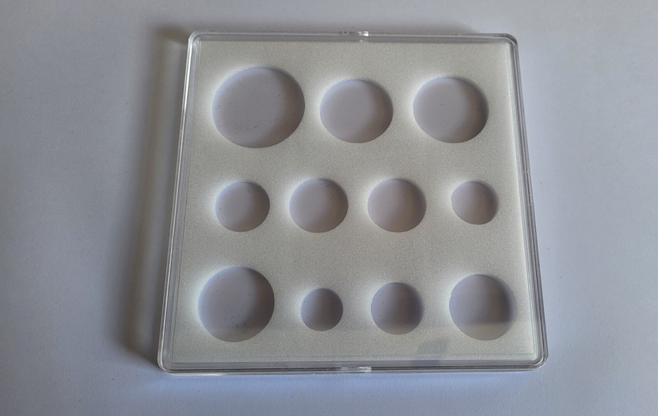 Acrylic Coin Display Case for Pre-Decimal Coin Collection - 1950-1967 ...