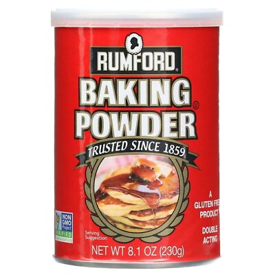 Rumford, Double Action Baking Powder, 8.1 oz 41617002278| eBay