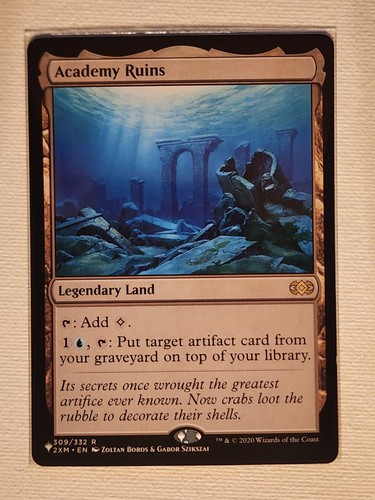 MTG Magic the Gathering Academy Ruins The List NM Mint Legendary Land ...