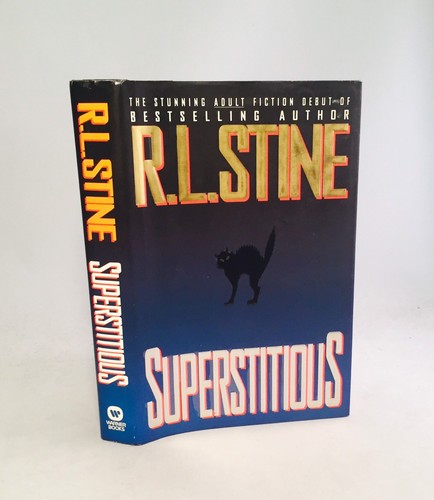 Superstitious-R. L. Stine-SIGNED!!-INSCRIBED!!-TRUE First Edition/1st ...