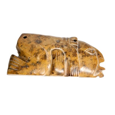 Jade Serpentine Mexican Pendant Mayan Face Handmade Carved Artisan | eBay