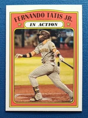 2021 Topps Baseball Card #138 Fernando Tatis - In Action - San Diego ...