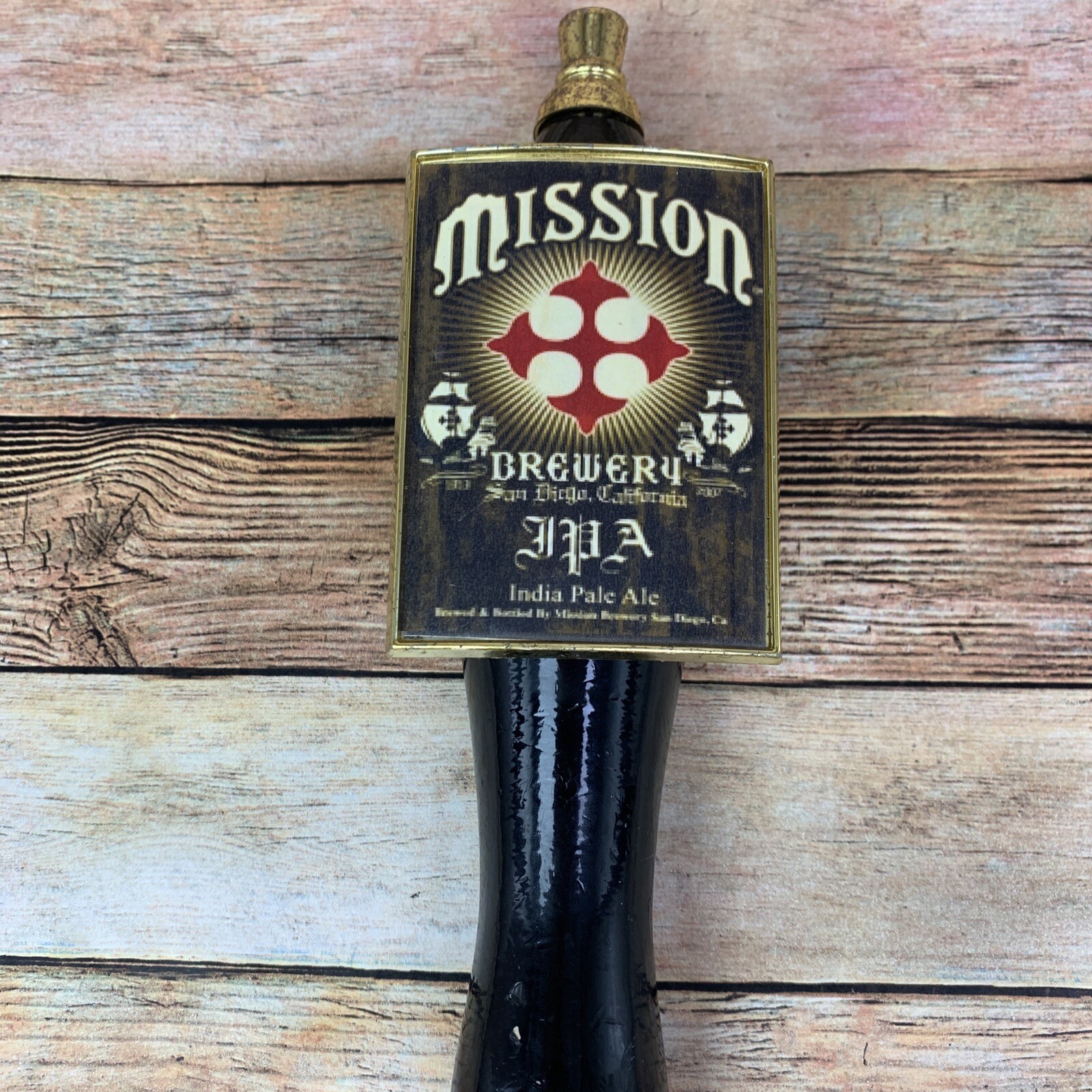 Mission Brewery IPA Beer Tap Handle - San Diego, CA | eBay