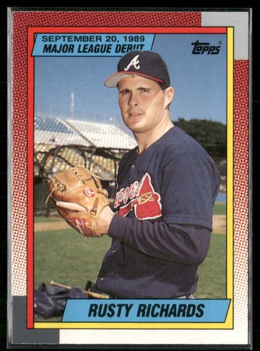 1990 Topps Major League Debut 1989 #99 Rusty Richards | eBay