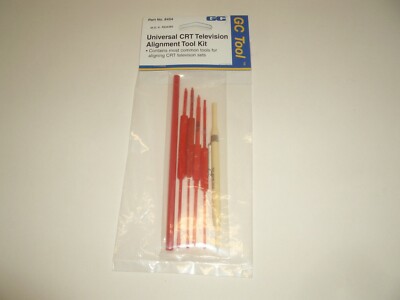 GC ELECTRONICS 8454 6PC UNIVERSAL TV CRT ALIGNMENT TOOL SET KIT | eBay