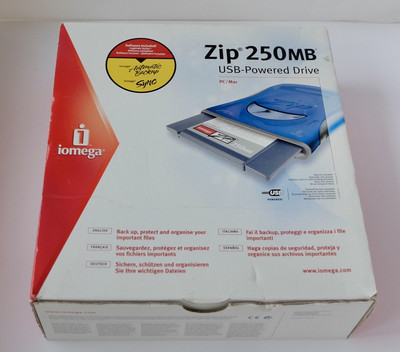 Iomega Zip 250 External Disk Drive | eBay