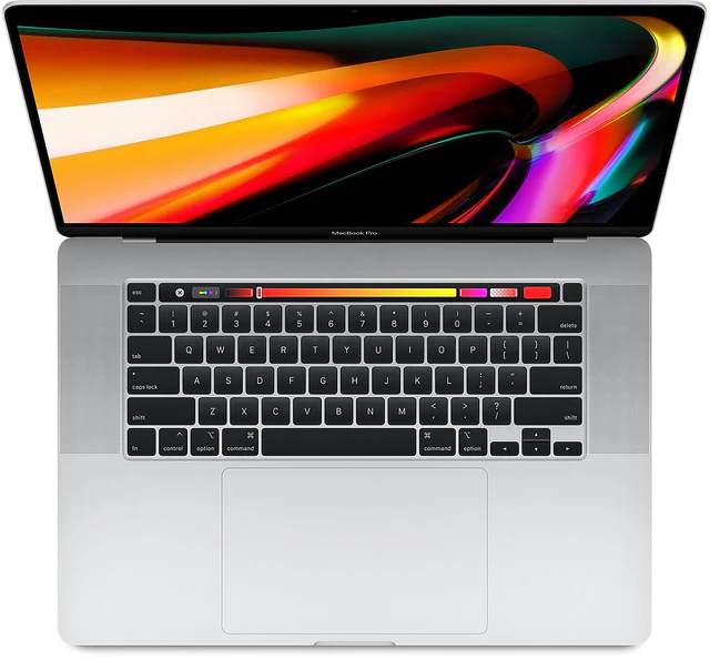 Apple MacBook Pro 16" i7 16GB 512GB Silver 2019 A2141 Cycle Count 99 ...