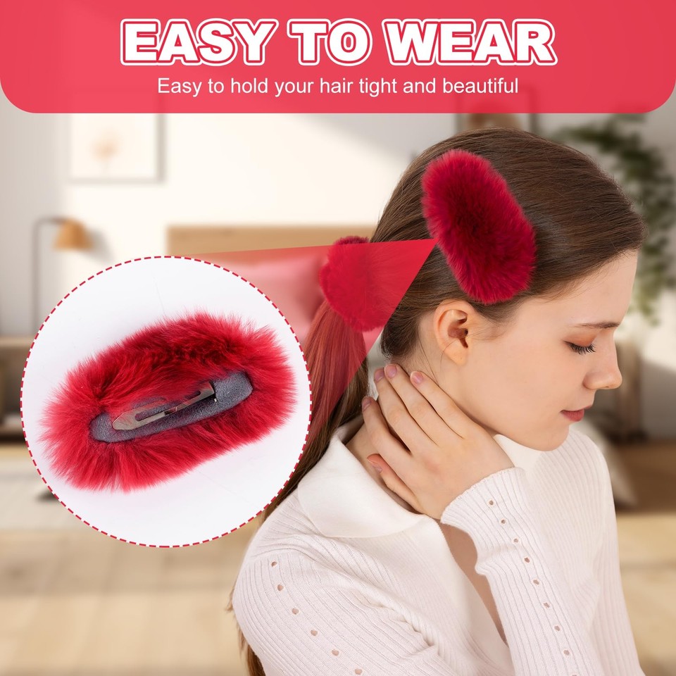 Small Fun Flat Unique Claw Clips for Thick Thin Fine Hair, Trendy Cute ...