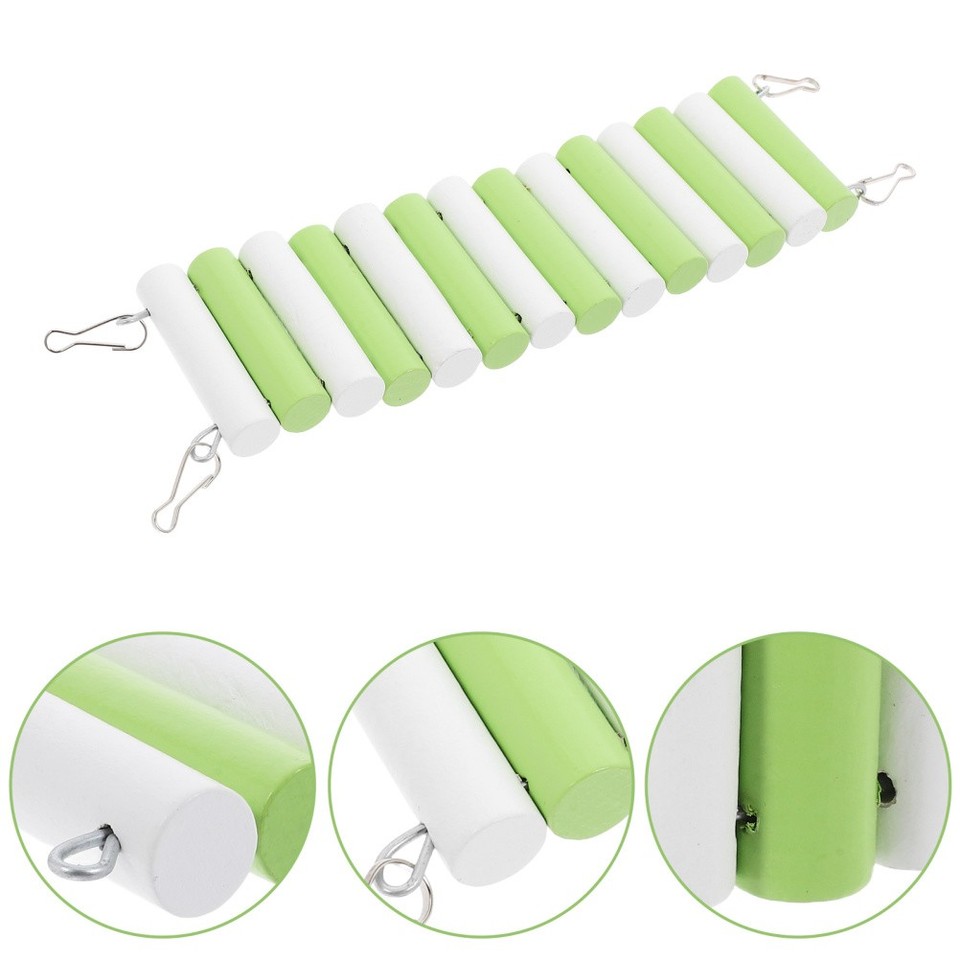 Rustic Style Wooden Bridge for Hamster Small Bridge Toy Small Pets ...