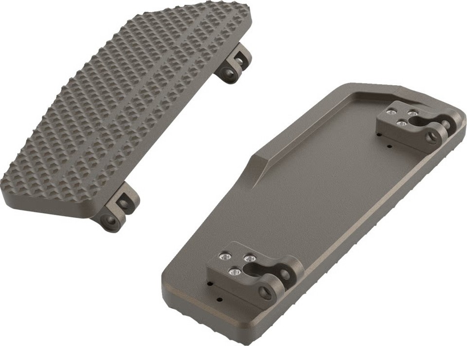 LA Choppers Billet County Floorboard - Bronze Motorcycle Street Bike LA ...