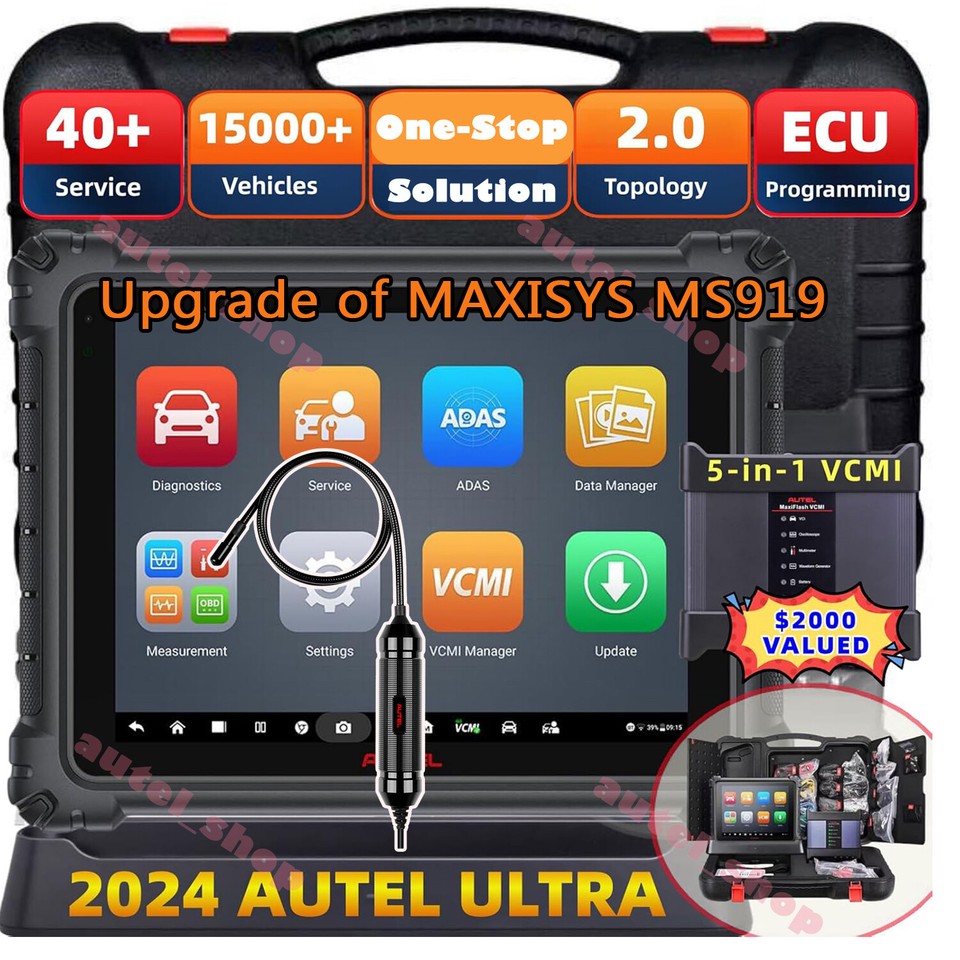 2025 Autel MaxiSys Ultra MSULTRA Auto 5-IN-1 Diagnostic Scan Tool ...