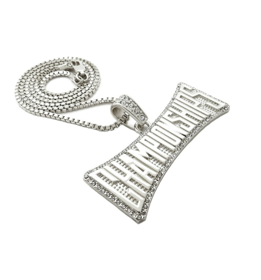Hip Hop MEEK MILL CHAMPIONSHIPS PENDANT 18"~24" Box, Cuban, Rope Chain ...