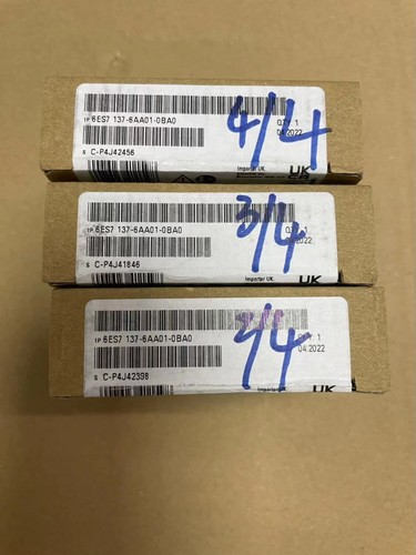 New Siemens 6ES7137-6AA01-0BA0 SIMATIC CM PTP PLC MODULE 6ES7 137-6AA01 ...