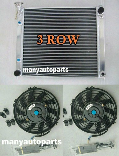 3 rows aluminum radiator & FANS for Nissan Fairlady 300zx z32 Twin ...