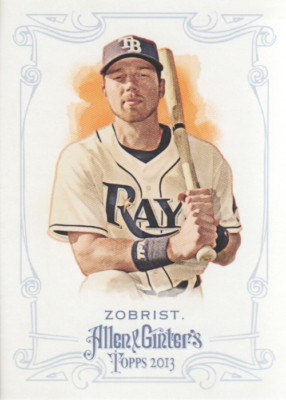2013 Topps Allen and Ginter #71 Ben Zobrist - NM | eBay