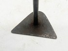 VINTAGE TRIANGLE PAINT SCRAPER DECORATING TOOL WOODEN HANDLE DIY | eBay UK