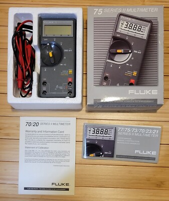 Electrical Meters - Fluke Multimeter