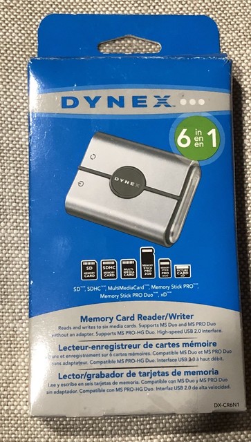 Dynex Dx-crmn1 Mini Memory Card Reader/writer for Laptop Computer PC ...