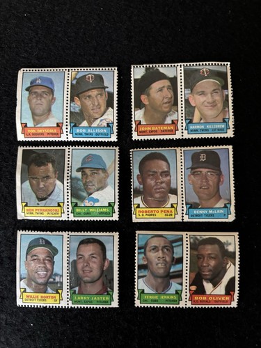 1969 Topps Baseball Stamps Lot (49 Total) | eBay