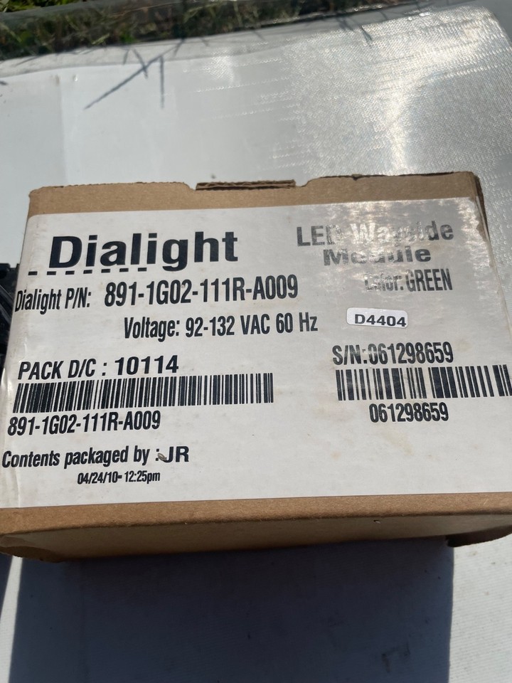 dialight led module railroad signal (Green) 92-132Vac | eBay