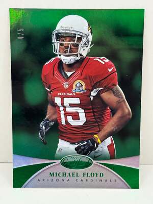 2013 Panini Certified Michael Floyd Emerald Card #133 /5 Cardinals | eBay