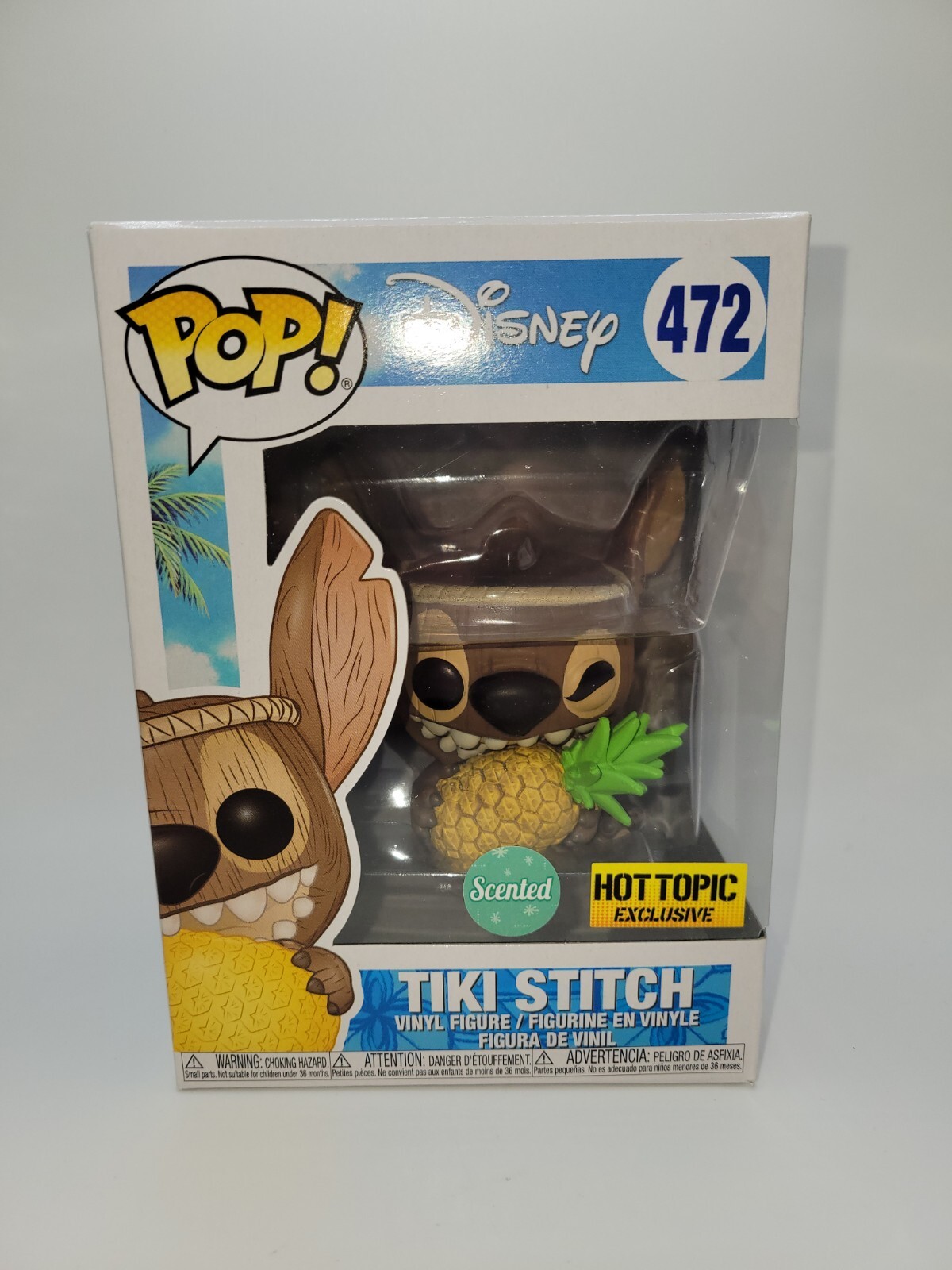 Funko Pop! Vinyl: Disney - Tiki Stitch - Hot Topic (Exclusive) #472 for ...