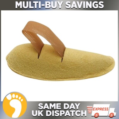 Leather Toe Prop Crest - Leather Chamois - Hammer Toe Support - Medium ...