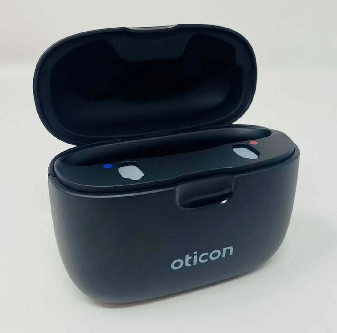 NEW OTICON SMART CHARGER for Oticon Intent miniRITE-R model / Charger ...