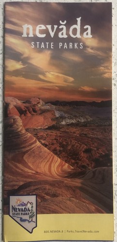 Nevada State Parks NP Brochure Map NPS Guide 2023. | eBay